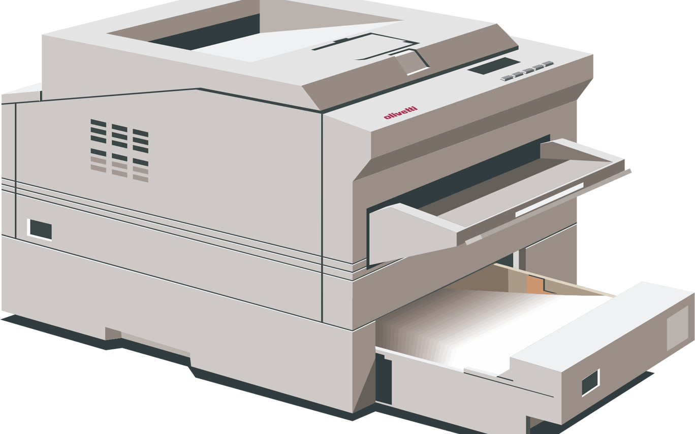 Printer Cartoon Computer File Cartoon Printer 1770*1205 - Printer ...