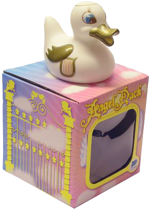 Download Glow-in-the-ducks - Angel Rubber Duck PNG Image with No ...