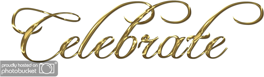 Celebrate, Word Art - Calligraphy - Free Transparent PNG Download - PNGkey