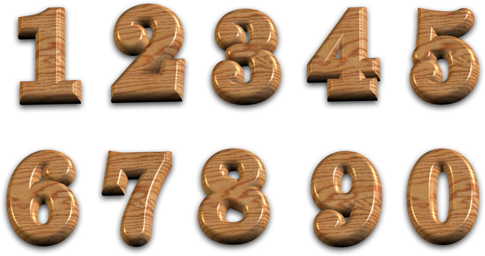 Download Share This Image - Numbers Transparent Background PNG Image ...