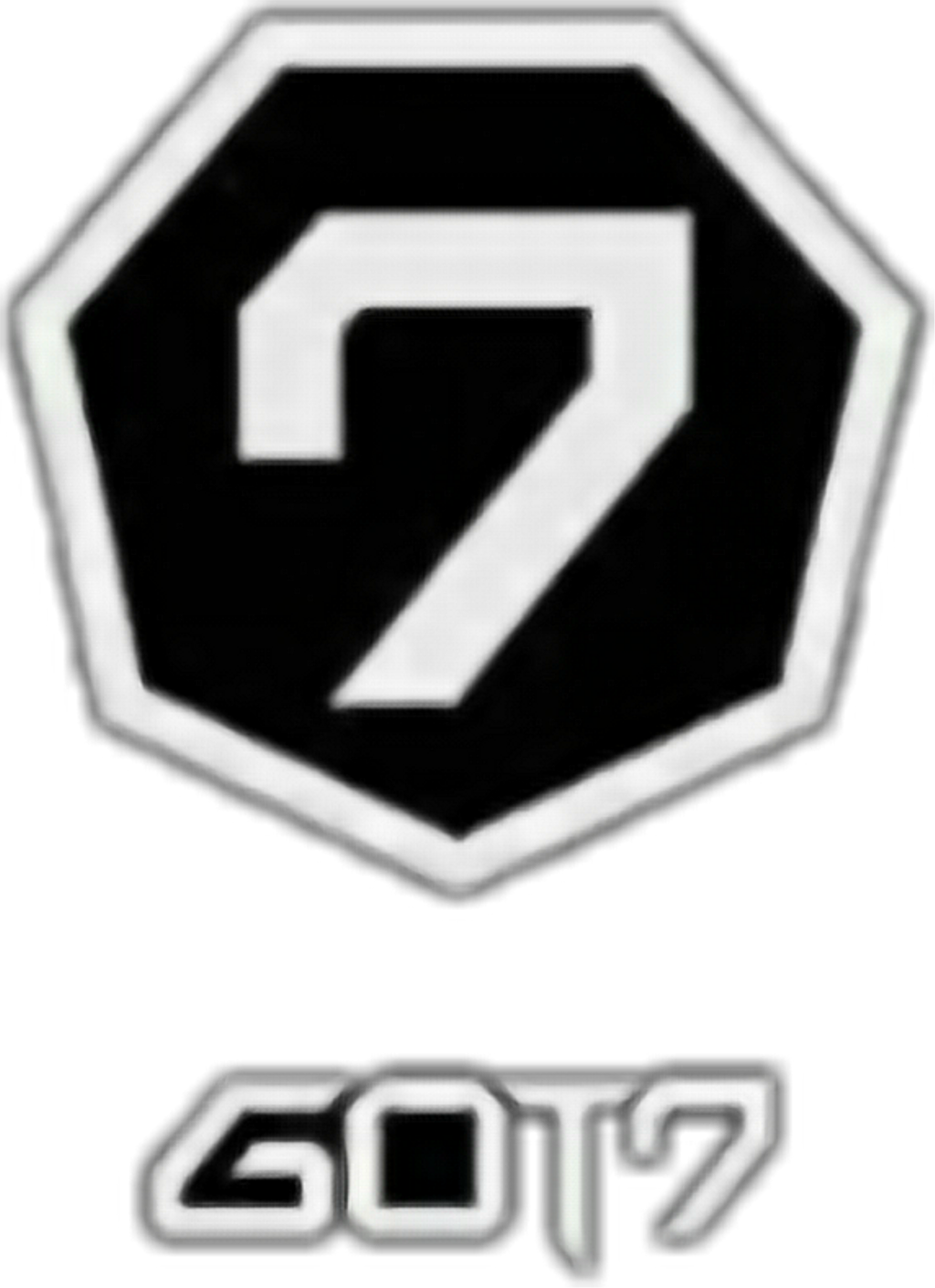 Download Got7 Sticker - Got7 Logo Png Black PNG Image with No Background - PNGkey.com