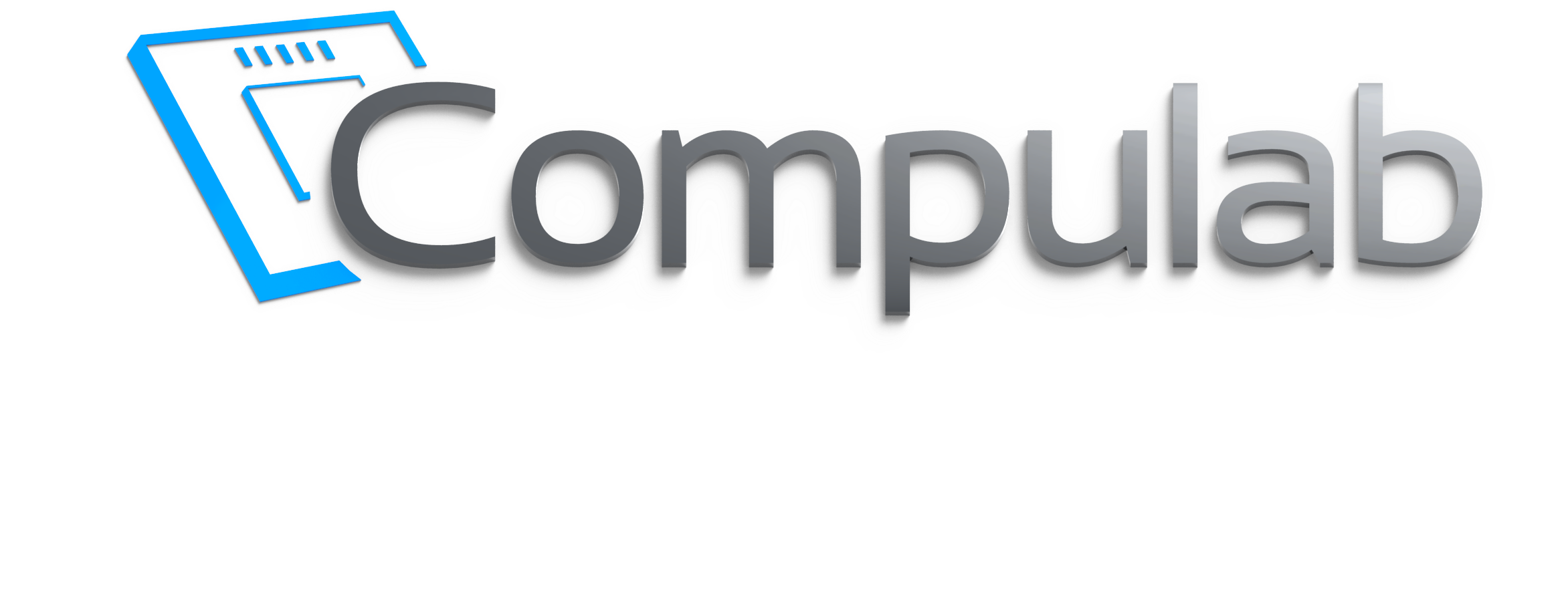 Download 3d Compulab Logo Transparent - Electric Blue PNG Image with No ...