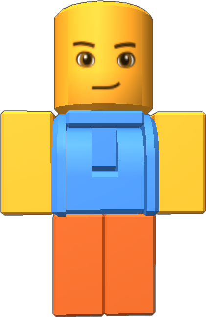 The Noob Is From Roblox - Cartoon - Free Transparent PNG Download - PNGkey