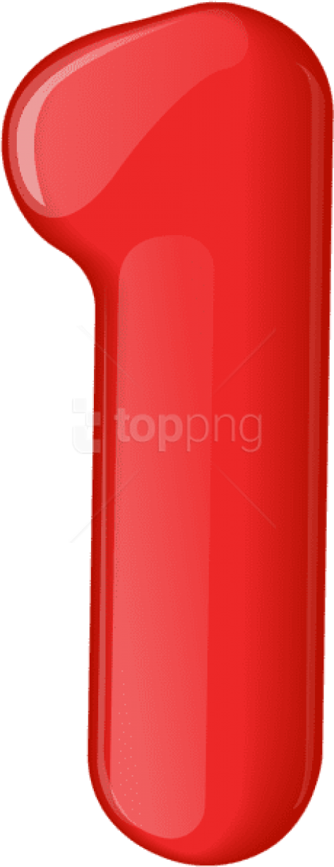 Free Png Red Number One Png Images Transparent - Thermometer - Free ...