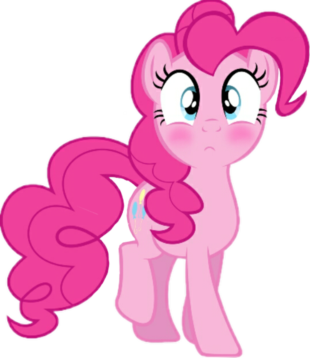 Download #pinkiepie #mlp #blushing PNG Image with No Background ...