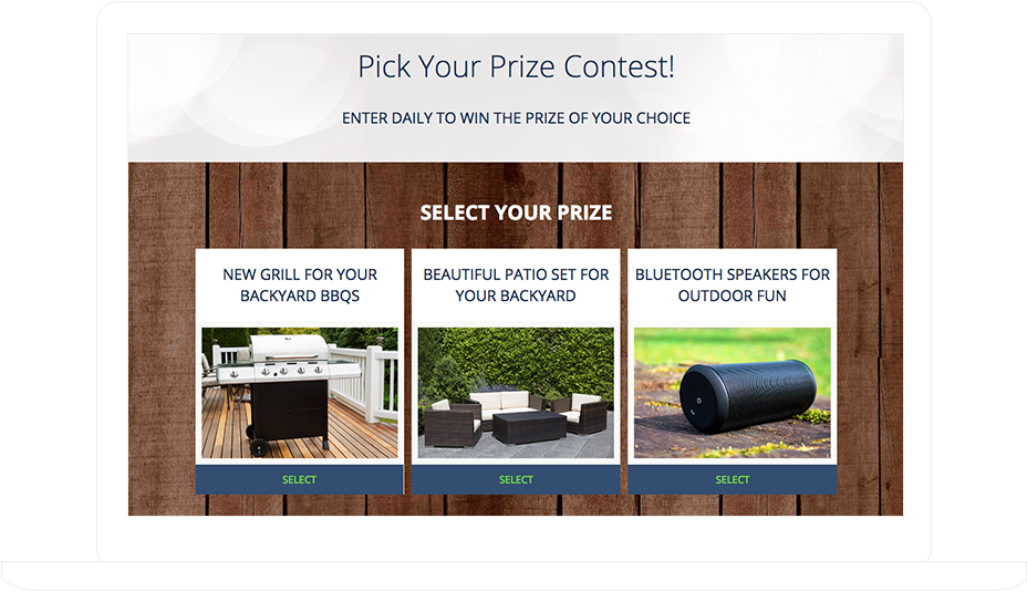 Download Pick Your Prize Example - Flyer PNG Image with No Background ...