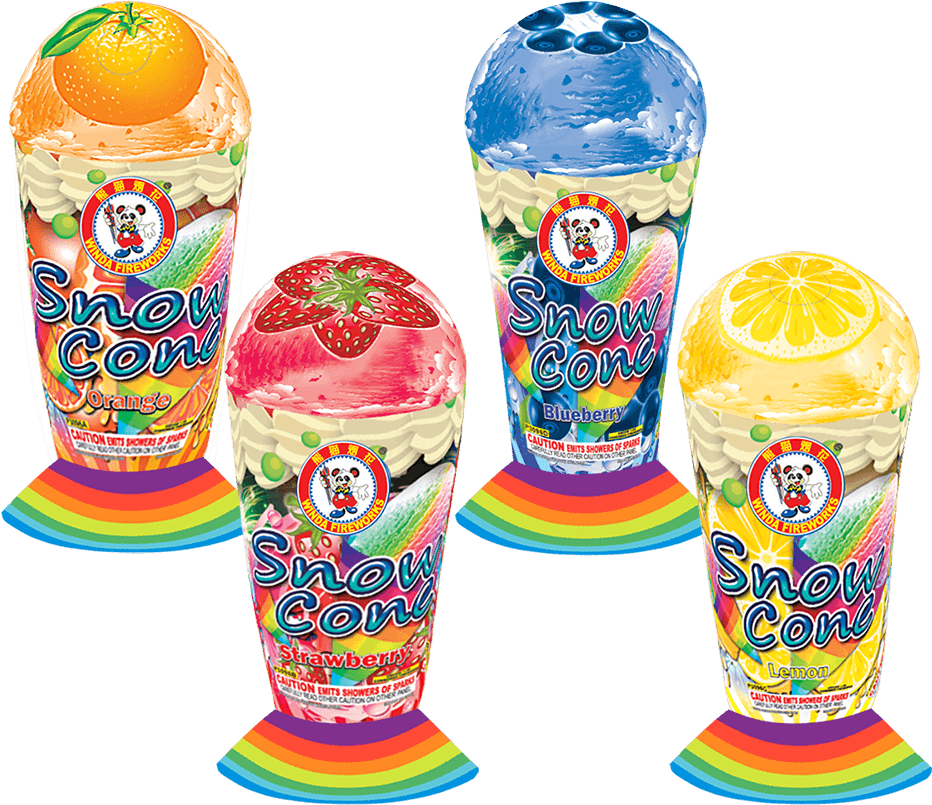 Download Fireworks Video Of Snow Cone, Jr PNG Image with No Background ...