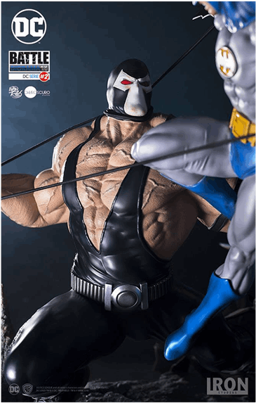 1 Of - Batman Vs Bane Statue - Free Transparent PNG Download - PNGkey