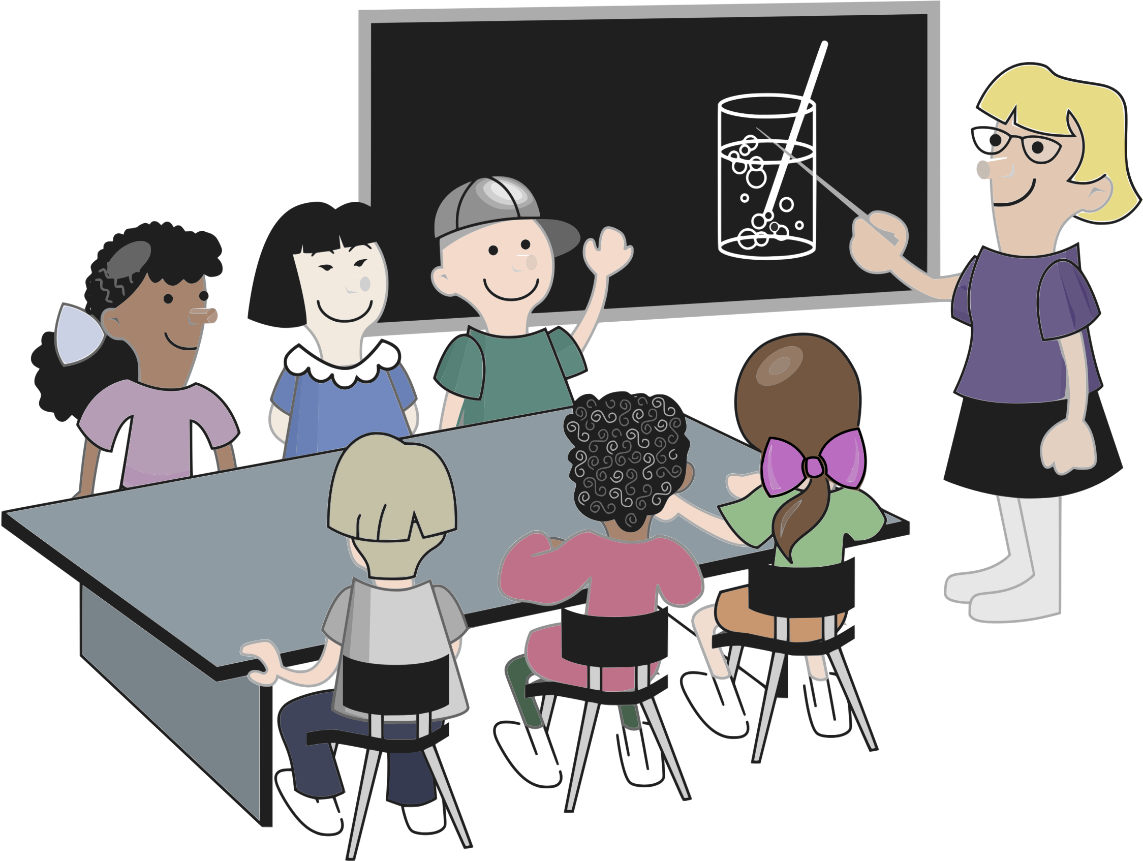 Child Clipart Diversity - Class Clipart - Free Transparent PNG Download ...