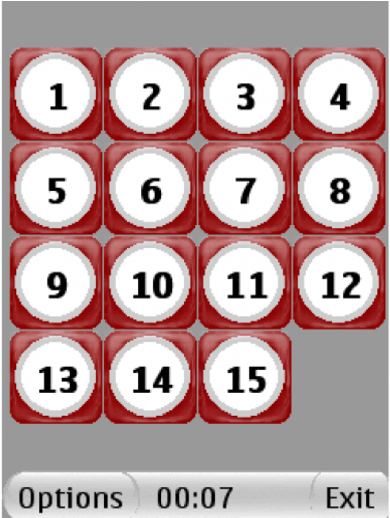 Download Sliding Puzzles Para Java - Number PNG Image with No ...