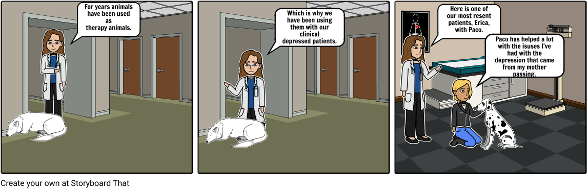 Download Ethos- Animals Help With Depression - Cartoon PNG Image with ...