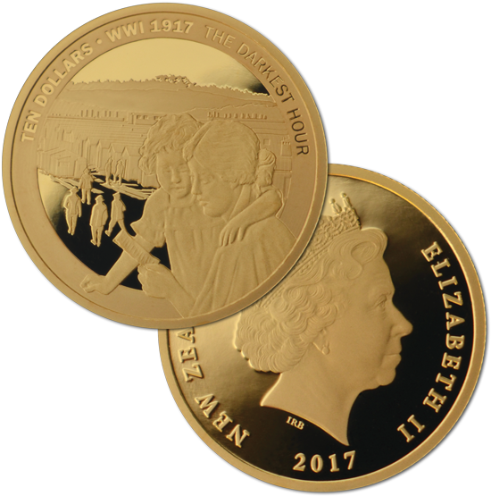 Download 1917 Gold Coin Front And Back - Coin PNG Image with No ...