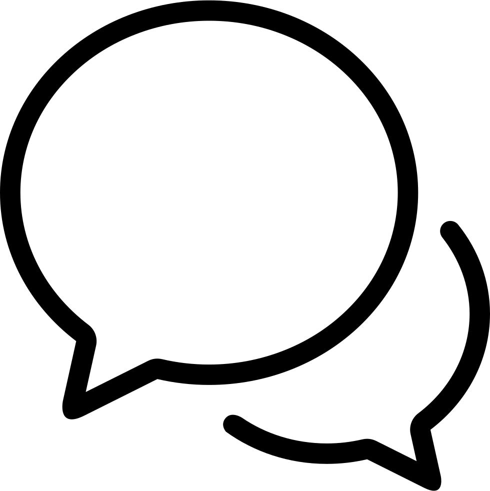 Download Png File Svg - Chat Icon Vector White PNG Image with No ...