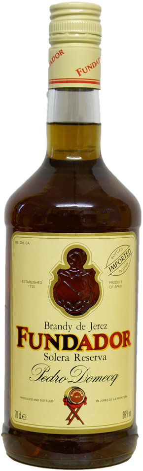 Download Fundador Domecq - Fundador Brandy Png PNG Image with No ...