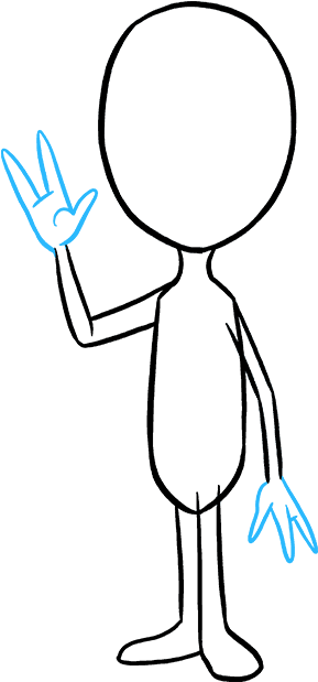 Download How To Draw Alien - Full Body Drawings Of A Alien PNG Image ...