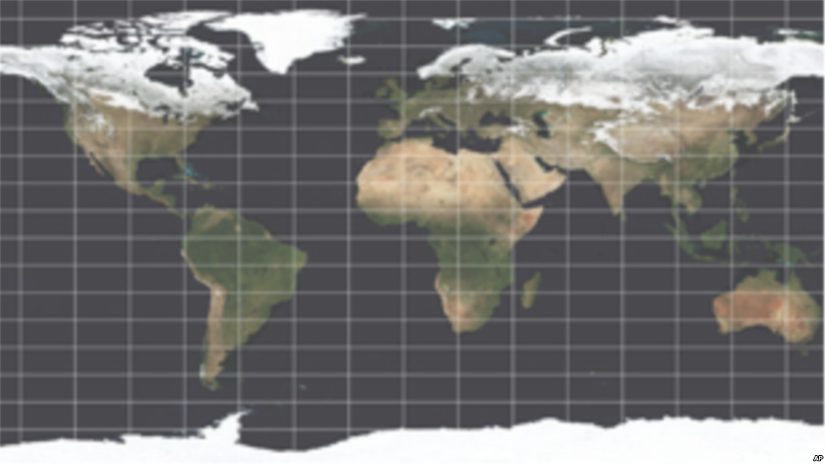 World Satellite Map Winter - Free Transparent PNG Download - PNGkey