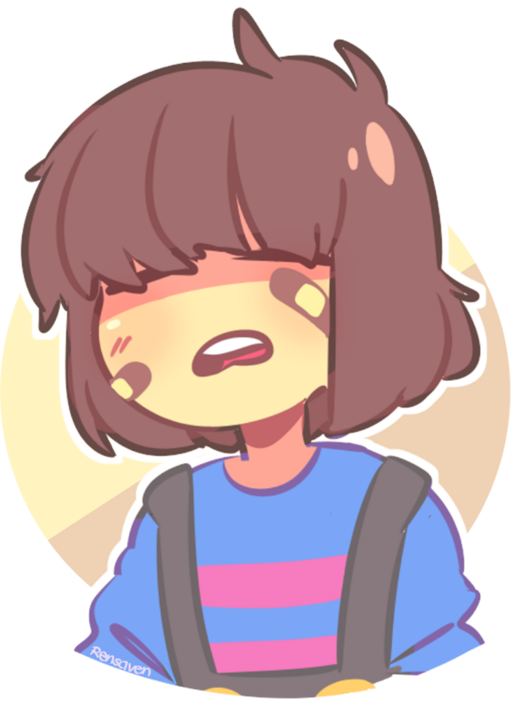 Download Frisk Sticker - Frisk Fan Art PNG Image with No Background ...