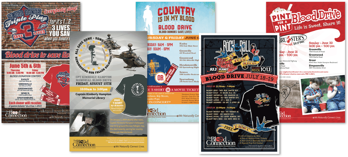 Download Graphic Design Campaign The Blood Connection - Flyer PNG Image ...