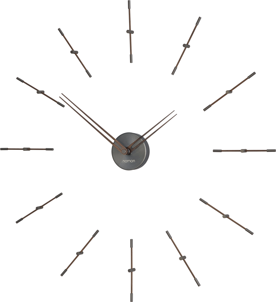 Download Wall Clock Merlin Mini Graphite - Wall Clocks PNG Image with ...