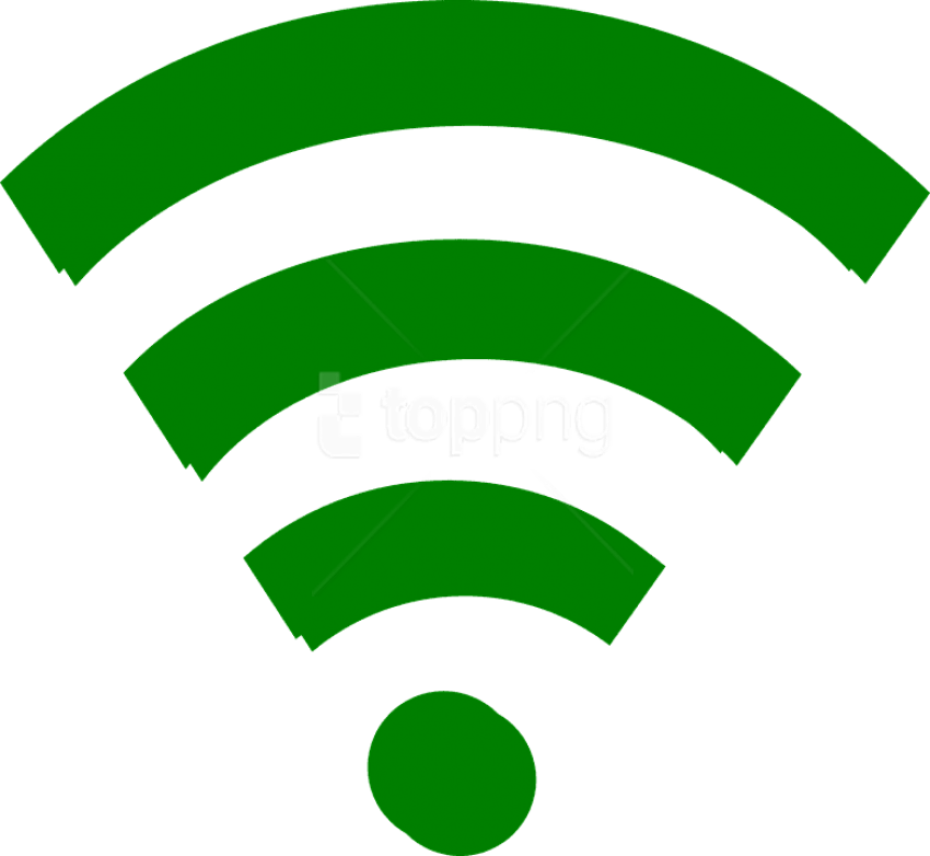 Green Wifi Png