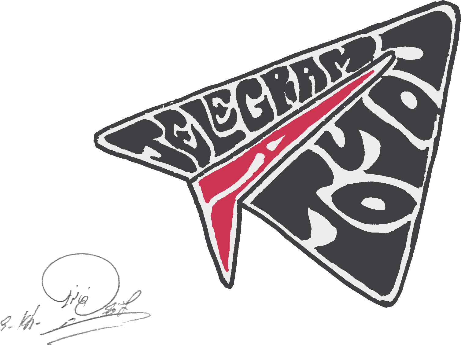 Download A Telegram To You Paper Airplane - Sign PNG Image with No ...