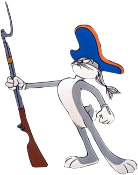 Download Bugs Bunny - Bugs Bunny Holding Guns PNG Image with No ...