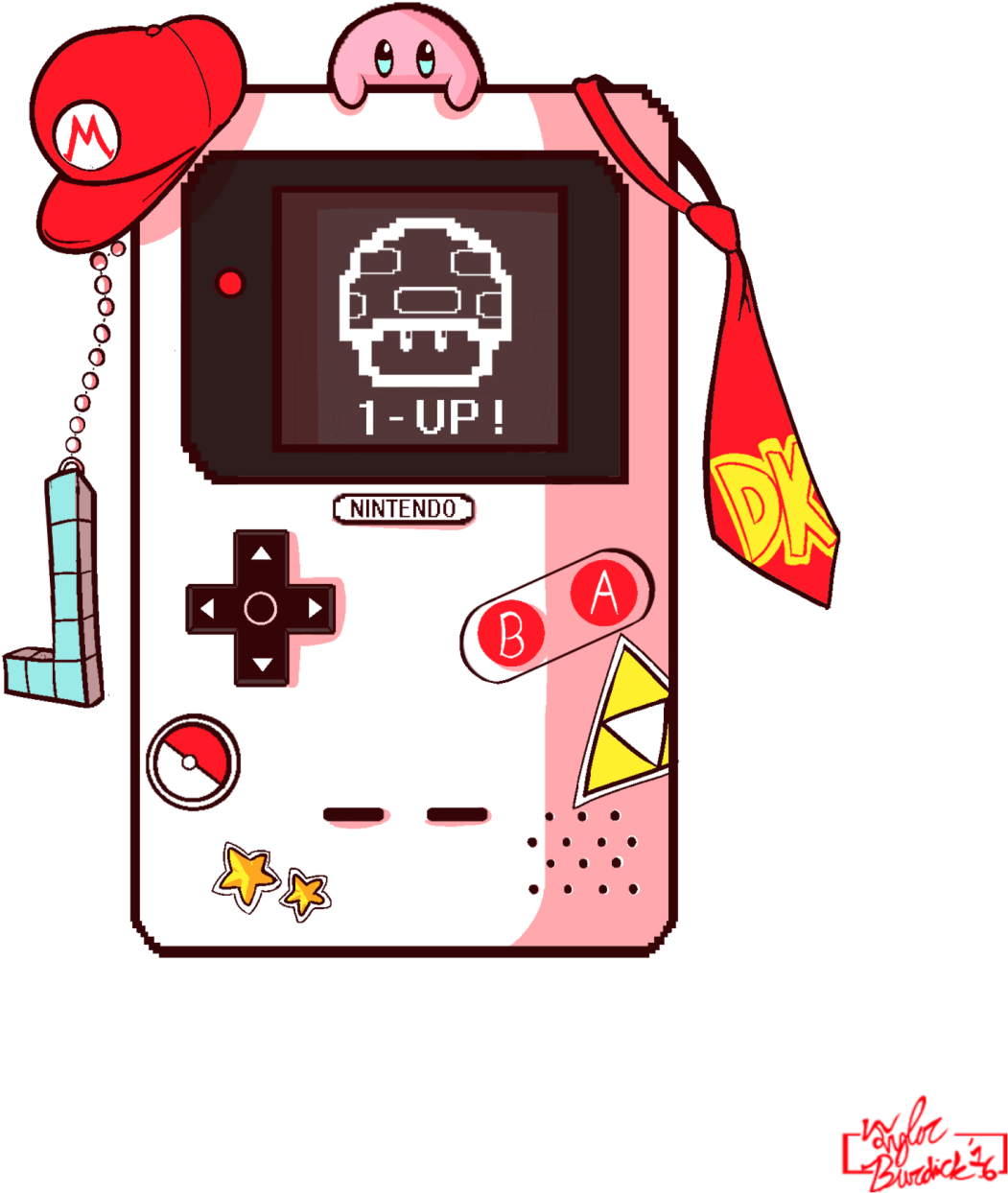 Download Game Boy Color - Cartoon PNG Image with No Background - PNGkey.com