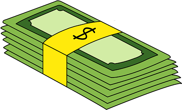 Download How To Draw Stack Of Money - Money Stack Drawing Easy PNG ...