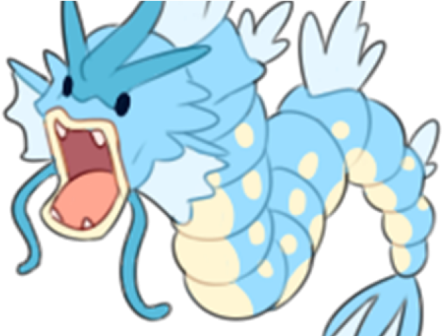 Pokemon Clipart Gyarados - Cartoon - Free Transparent PNG Download - PNGkey