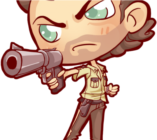 Download The Walking Dead Clipart Negan - Cartoon PNG Image with No ...