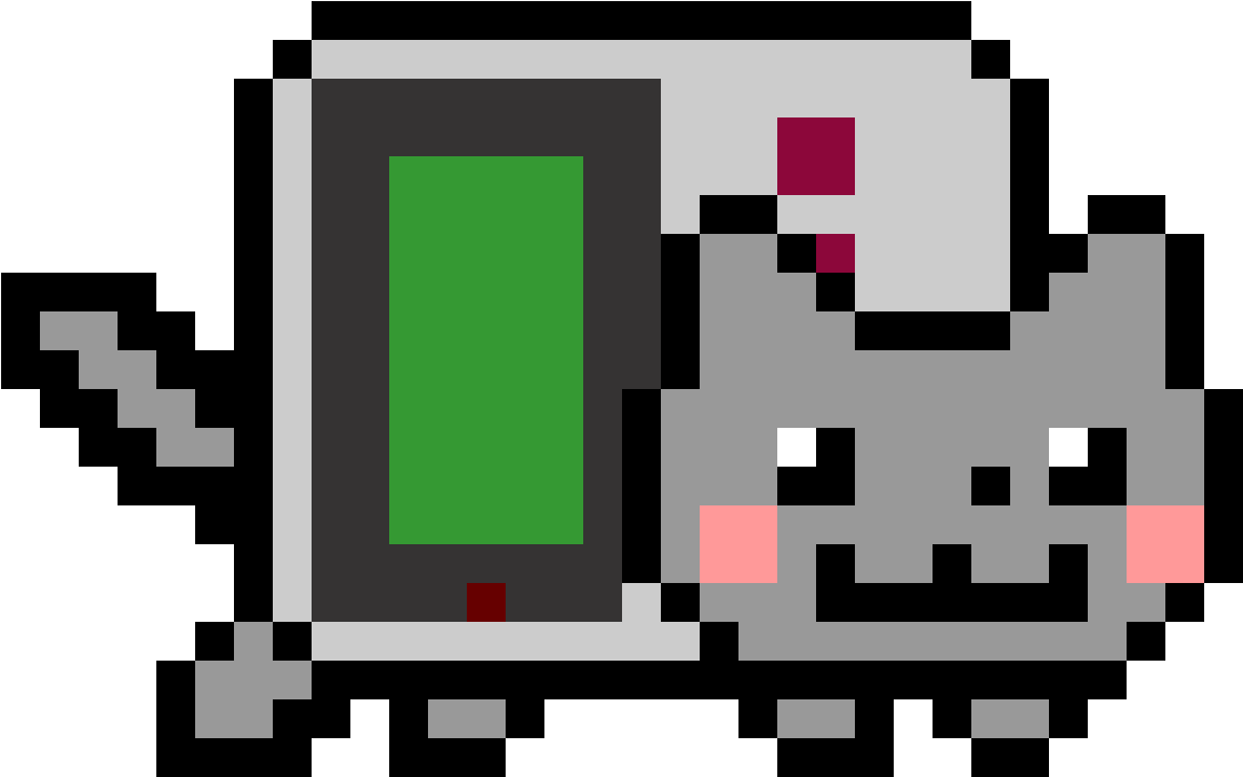 Download Nyan Cat Game Boy - Hirosaki Castle PNG Image with No ...