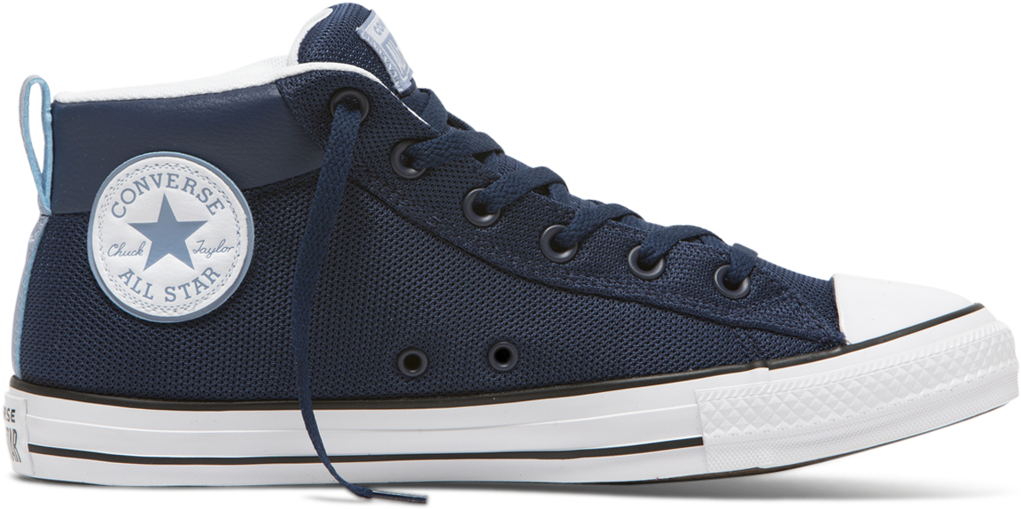 Download Chuck Taylor All Star Uniform Mid Top Navy - 163403 Converse ...