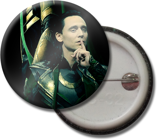 Download Loki Button Pin - Cd PNG Image with No Background - PNGkey.com