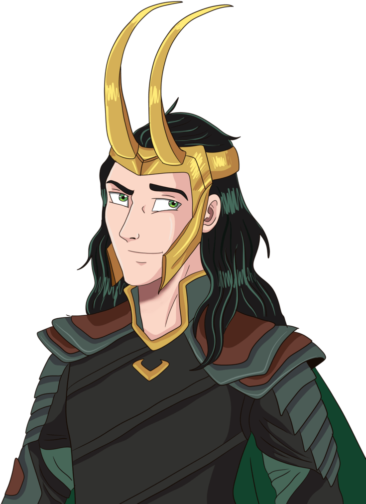 Download Loki God Of Mischief - Cartoon PNG Image with No Background ...