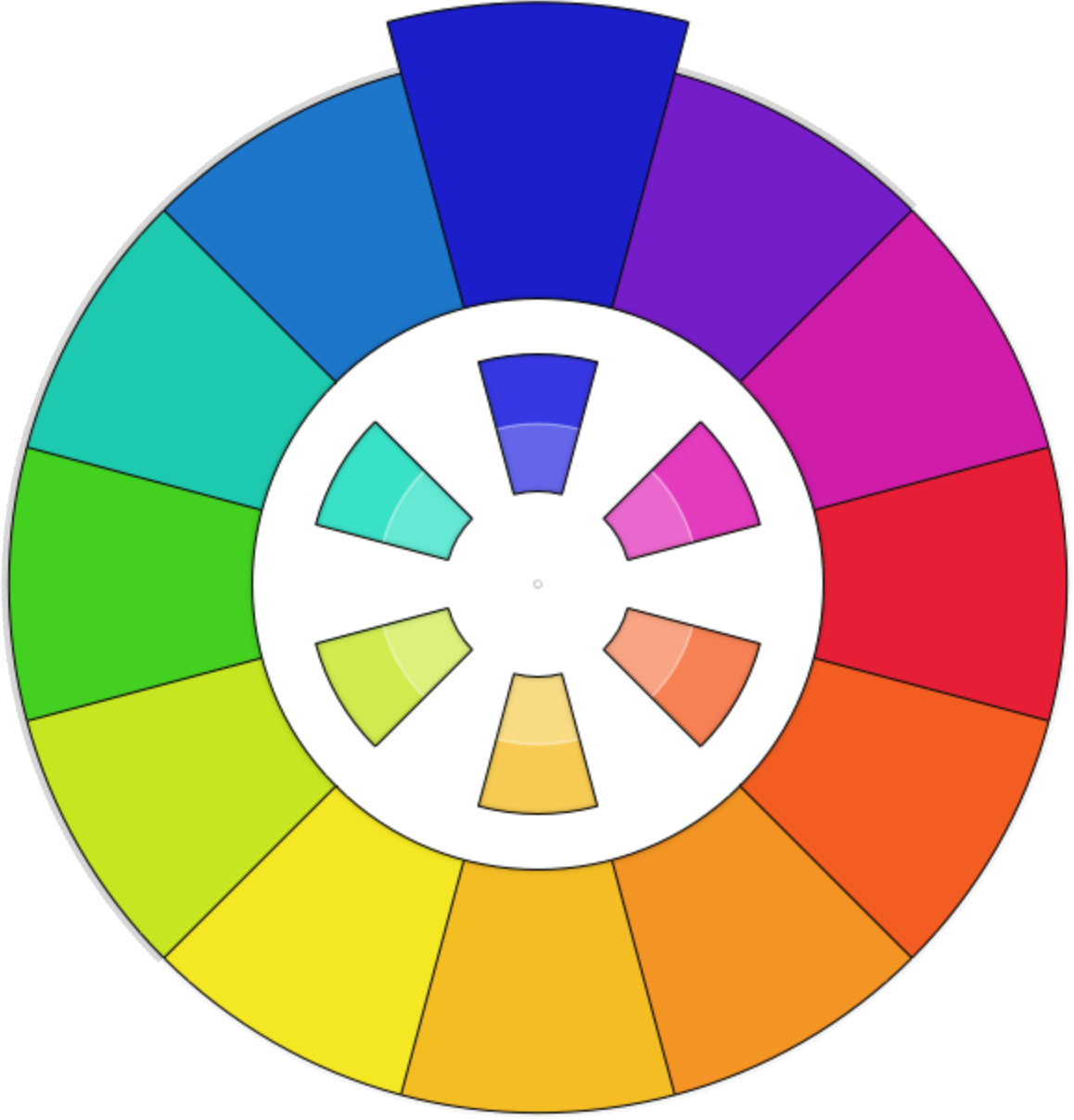 Download 29 May 2017 - Complementary Color Wheel Png PNG Image with No ...