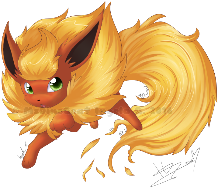 Download Good Ol' Flareon - Cartoon PNG Image with No Background ...