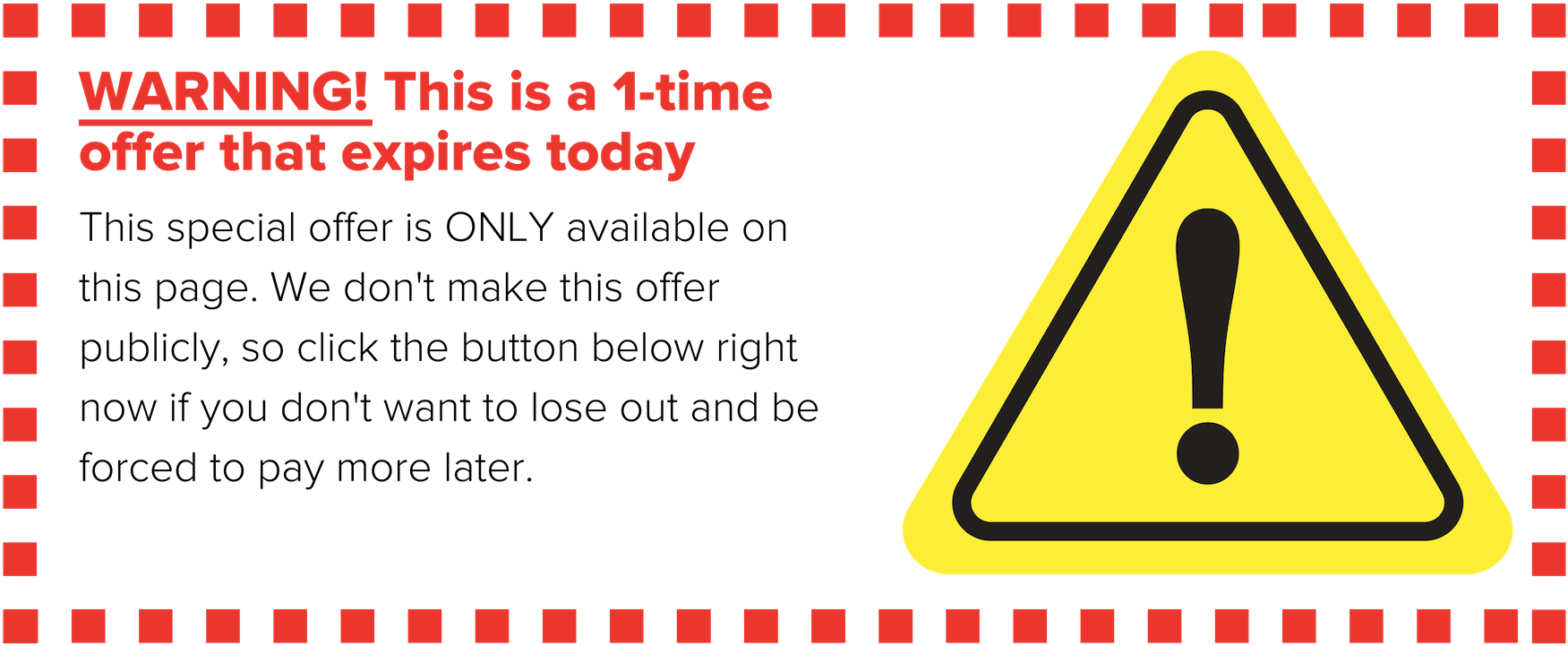 Download Click That Button Below Now - Traffic Sign PNG Image with No ...