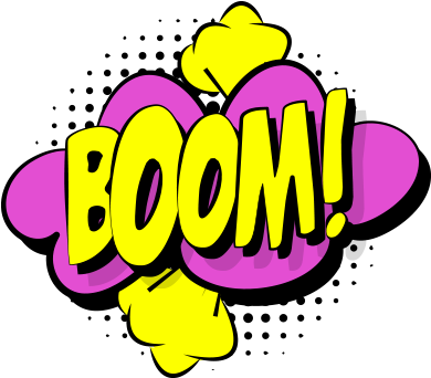 Comic Word Art Stickers Messages Sticker-0 - Comic Word Art Transparent ...