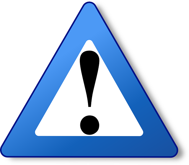 Download Sign, Icon, Blue, Triangle, Warning, Effect - Warning Sign ...