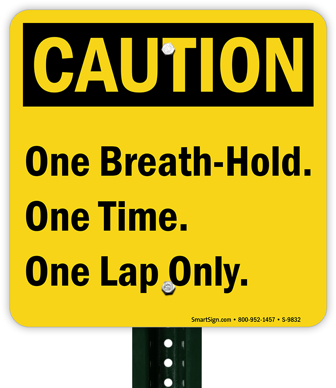 Download Caution Pool Sign - Caution Sign PNG Image with No Background ...