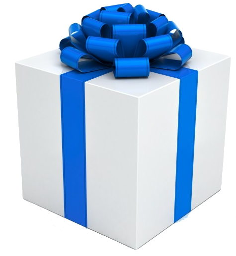 Gift - Blue Gift No Background - Free Transparent PNG Download - PNGkey