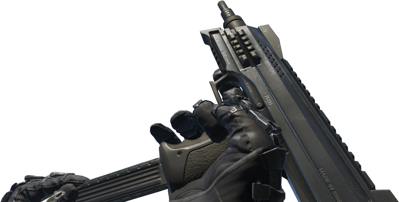 Mp11 Reloading Aw - Cod Bo4 Gun Png - Free Transparent PNG Download ...