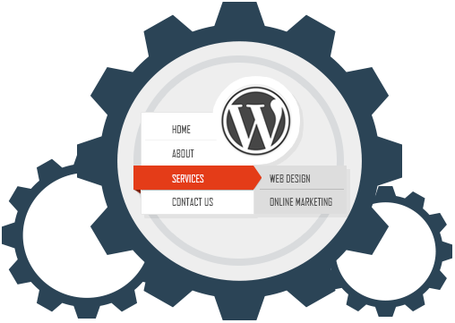 Custom Wordpress Website Design - Vector Graphics - Free Transparent ...