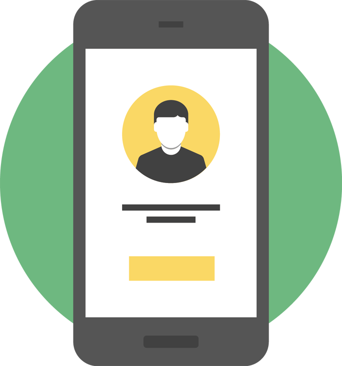 Download Leave A Reply Cancel Reply - Flat Design Mobile Icon Png PNG ...