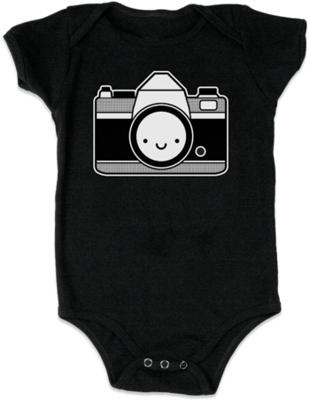 Download Whistle And Flute Kawaii Camera Bodysuit - Bodysuit PNG Image ...