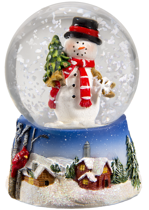 Mini Snow Globe “snowman” - Snow Globe - Free Transparent PNG Download ...