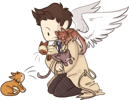 Cute Castiel Fan Art