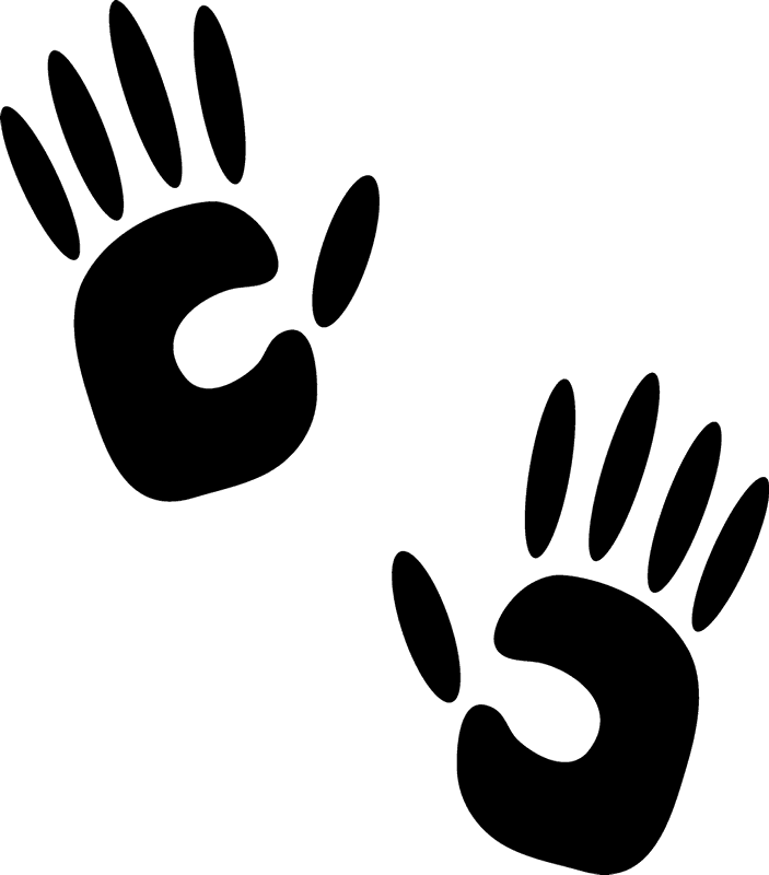 Download Handprint Rubber Stamp - Illustration PNG Image with No ...