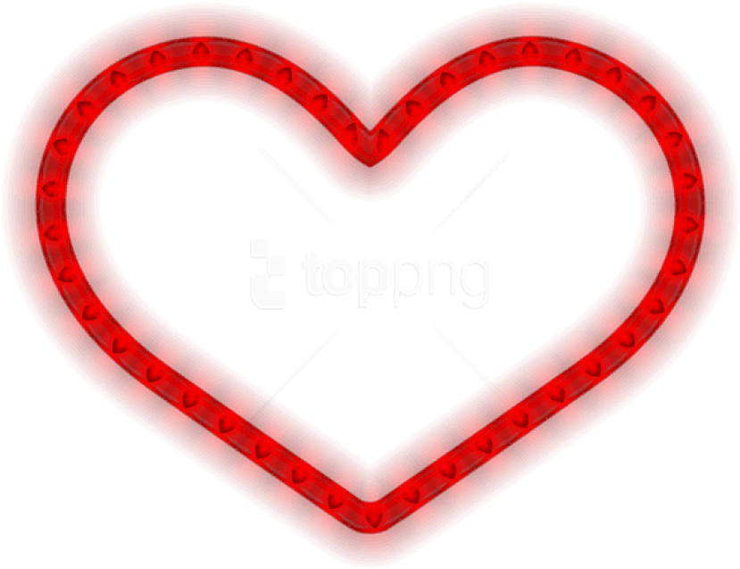 Download Free Png Glowing Heart Png - Heart PNG Image with No ...