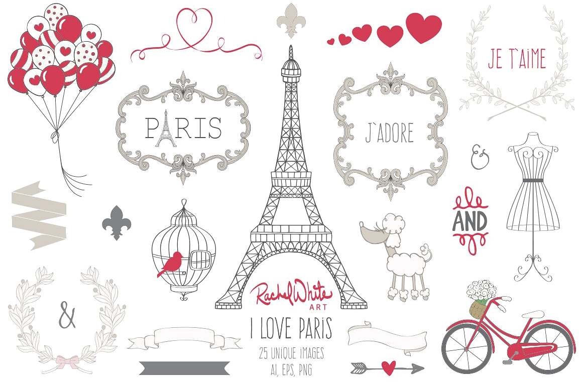 Paris Transparent Background Png - Love Paris - Free Transparent PNG ...